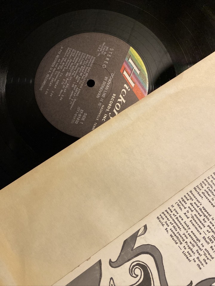 DONOVAN Psychedelic Folk CLASSIC Like It Is Was and Evermore Shall Be ...