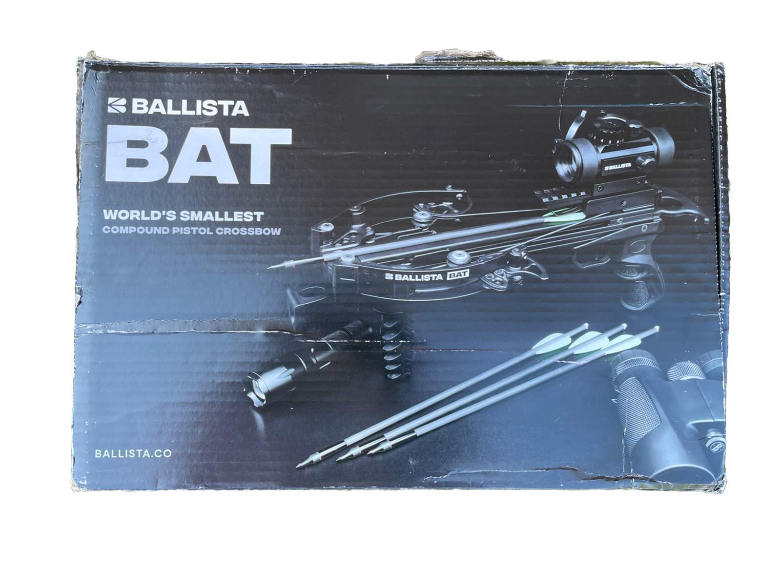 BALLISTA BAT Reverse Draw Compound Crossbow 420fps/120lbs/3lbs Two ...