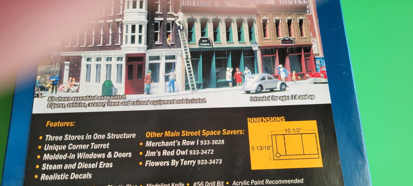 HO Scale Merchants Row II NEW KIT Downtown Walthers Cornerstone ...