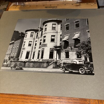 Vintage Somerset Club Boston Mounted Architecture Photo Alexander ...