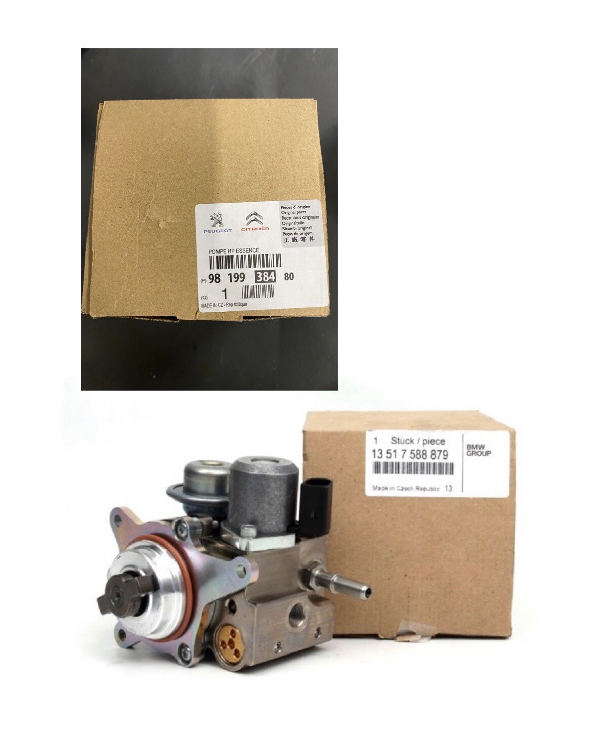 High Pressure Fuel Pump MINI Cooper S 07-12 OE 13517588879 Free ...