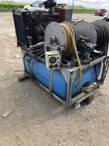 mobile Van Jet Wash Drain Jetter - Power Washer Generator Good Working ...