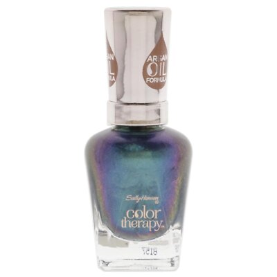 Sally Hansen Color Therapy Nail Polish, Reflection Pool, Pack of 1 | eBay