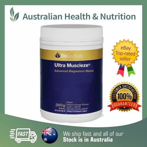 BIOCEUTICALS ULTRA MUSCLEZE 360GM // MAGNESIUM FORMULA + FREE SAME DAY ...