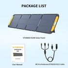 VTOMAN 110W/200W/400W Portable Solar Panel 23% Efficiency Foldable ...
