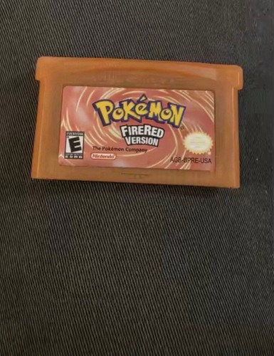 Pokémon Fire Red Game Boy Advanced Authentic Cartridge | eBay