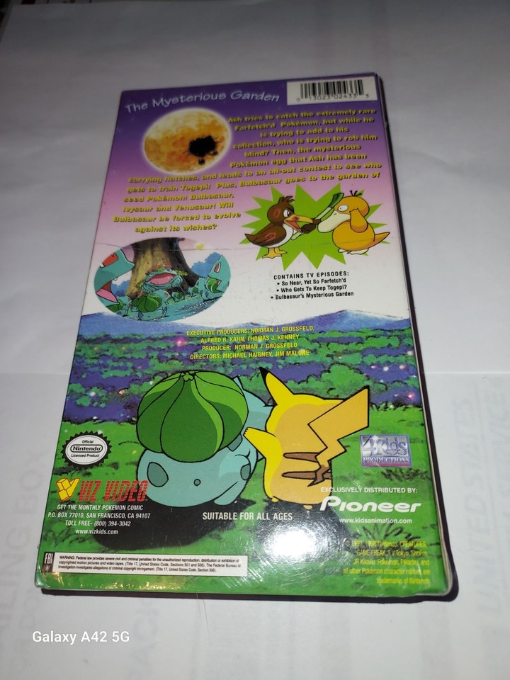 Pokemon Totally Togepi (VHS, 2000) Brand New Factory Sealed Pioneer ...