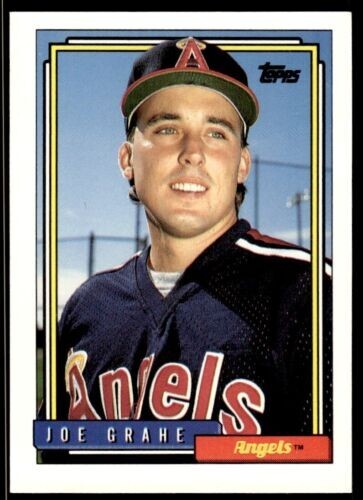 1992 Topps Joe Grahe California Angels #496 | eBay