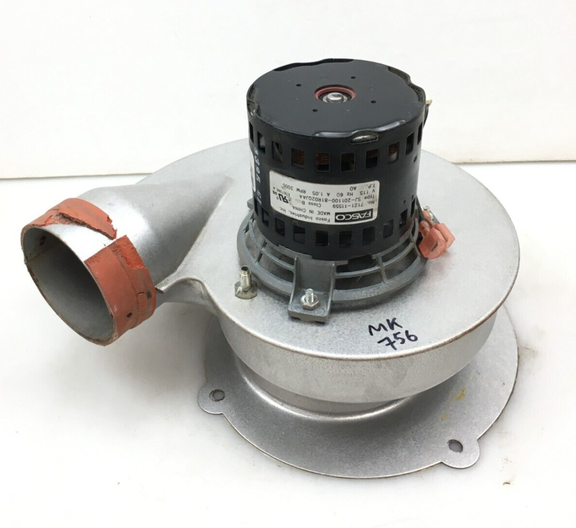 FASCO 7121-11559 Draft Inducer Blower Motor 70-101087-01 7021-11559 ...
