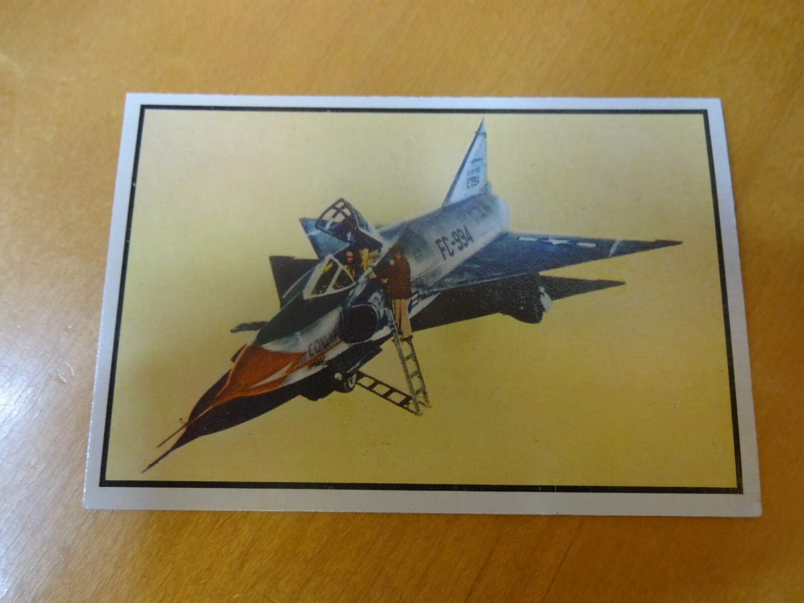1954 Power For Peace Supersonic Delta Wing Interceptor Card #3 | eBay