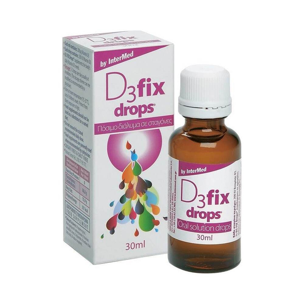 INTERMED D3 200IU Fix Drops [Bt X 30 Ml] | eBay