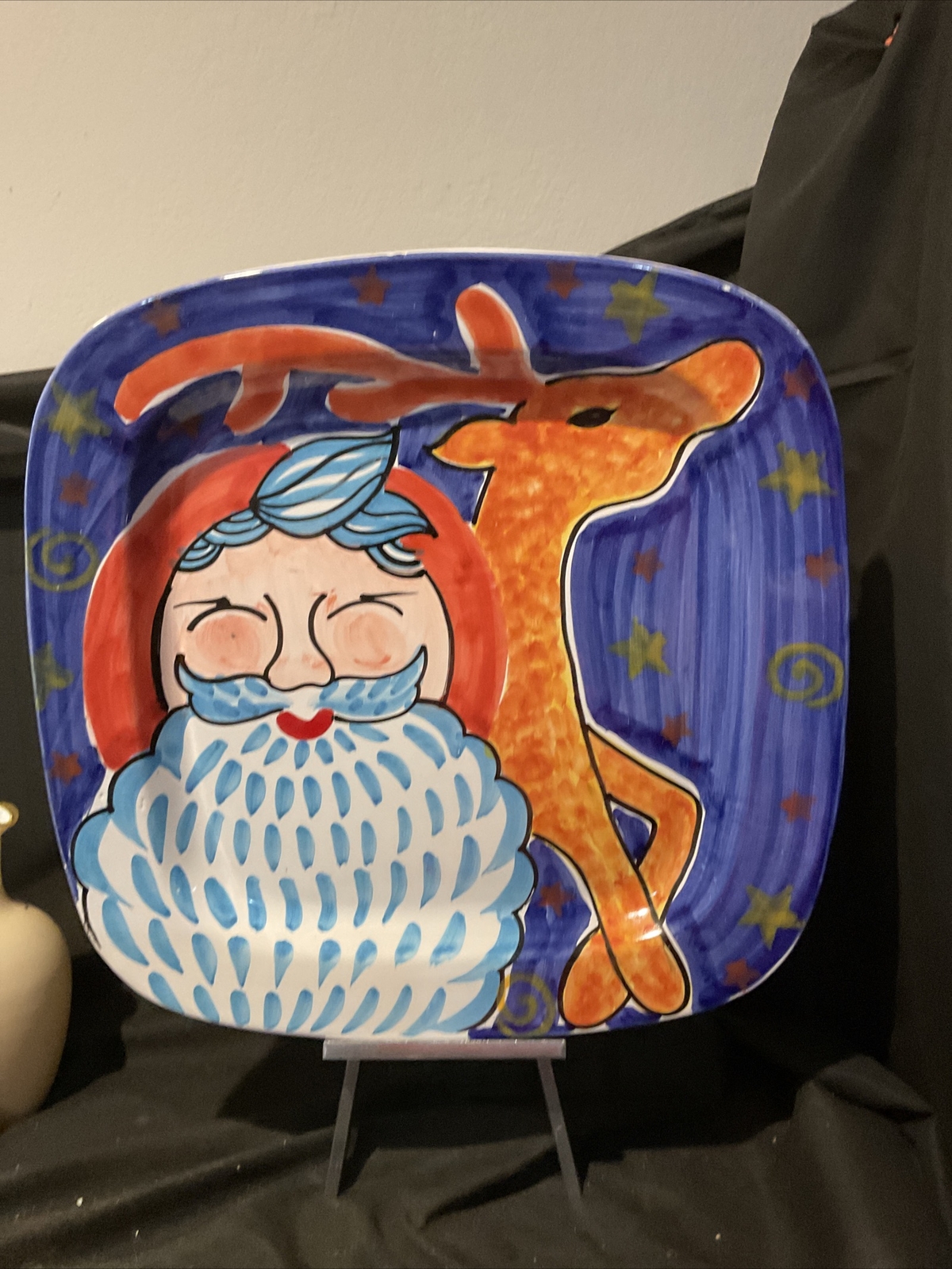 ciao italya by bellini Italy Ceramic Large Christmas Platter 16 1/2 In ...