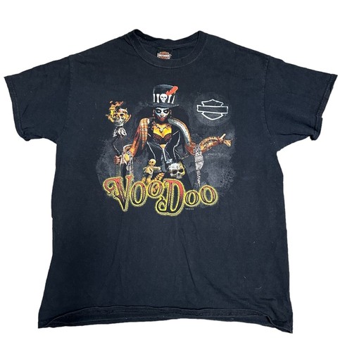 2018 Men’s Large Harley Davidson New Orleans Voodoo T… - Gem