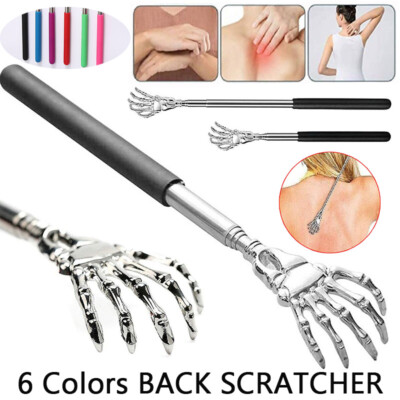 Extendable Back scratcher metal claw telescoping backscratcher massager ...