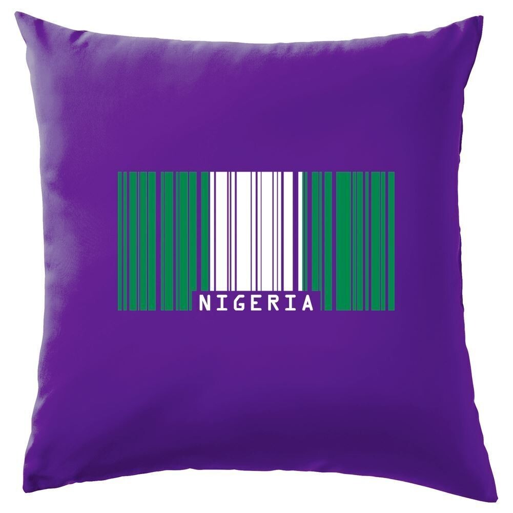 Nigeria Barcode Flagge - Kissen - Abuja Nigerianische Gulf Of ...