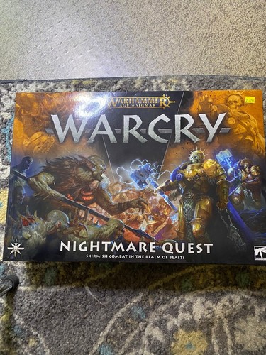WARHAMMER AOS GAMES WORKSHOP, WARCRY, NIGHTMARE QUEST, COMPLETE BOX SET ...