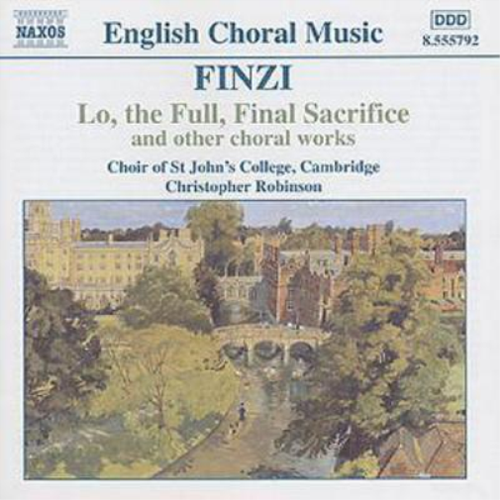 Gerald Finzi Choral Works (Robinson, Choir of St Johns College) (CD ...