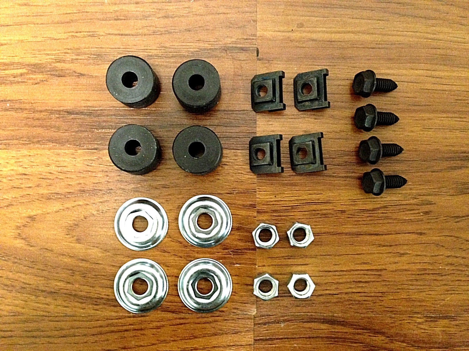 Front Shock Mounting Hardware Kit To Mount Shocks OE Type J Nuts Camaro ...