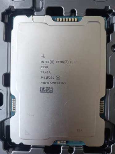 Intel Xeon Platinum 8558 QS CPU 2.1GHz 48 Core 96 Threads LGA4677 ...