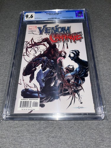 Venom Vs Carnage #1,2,3,4 First Appearance Of Toxin. All Issues CGC ...