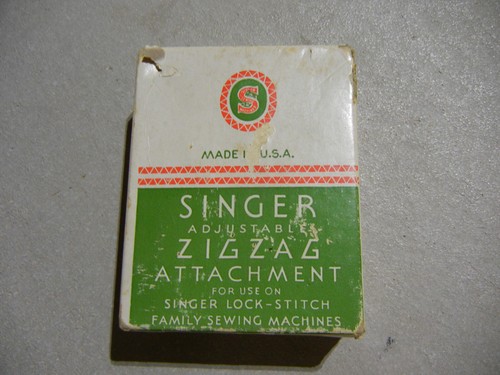 Vintage Singer ZigZag Adjustable Attachment #121706 | eBay