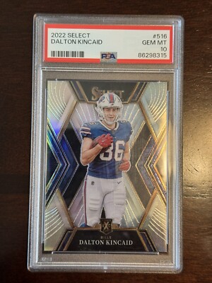 2023 Select Dalton Kincaid Silver Prizm XRC #516 PSA 10 Bills Utes | eBay