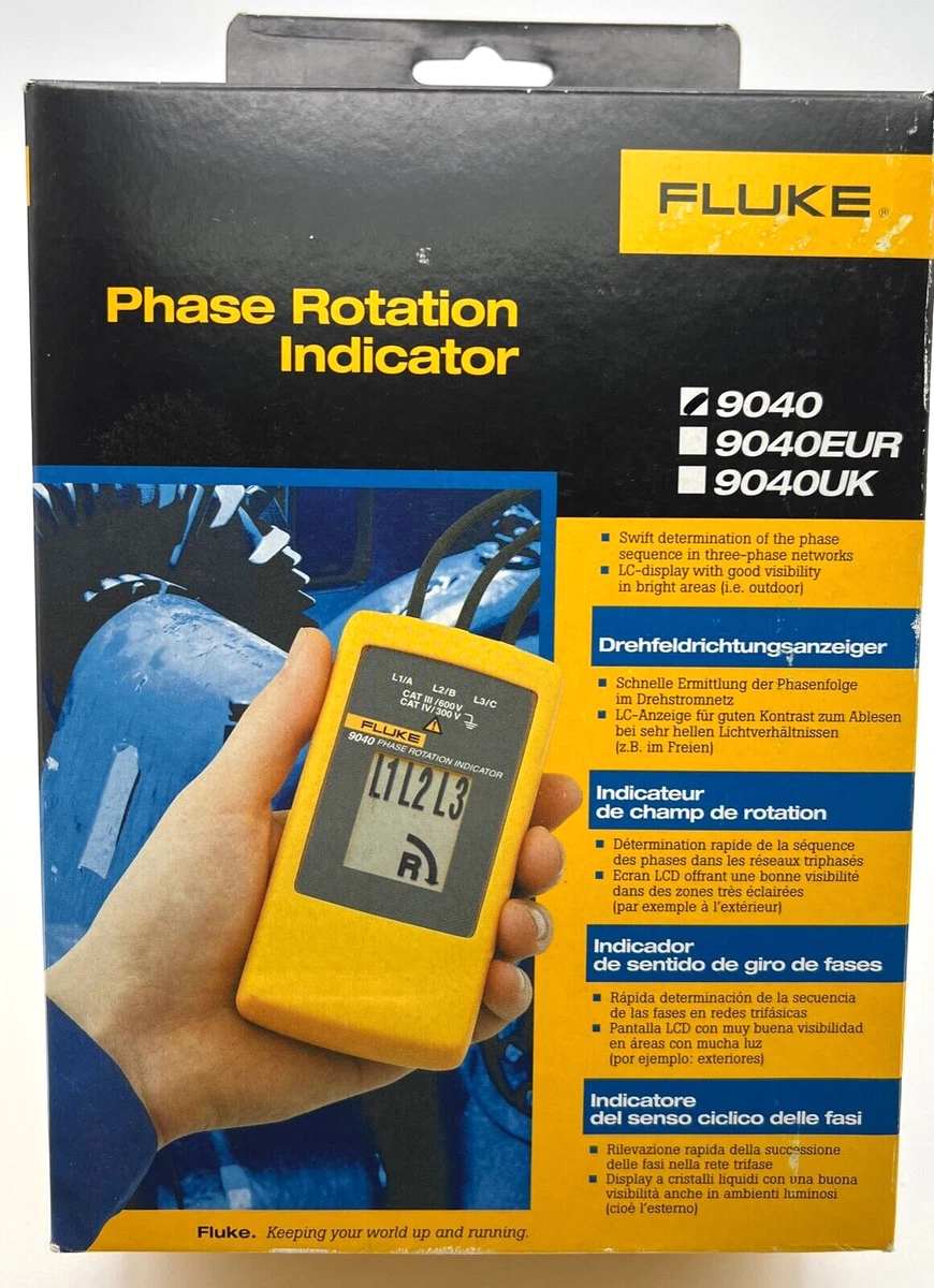 High Voltage Phase Rotation Meter