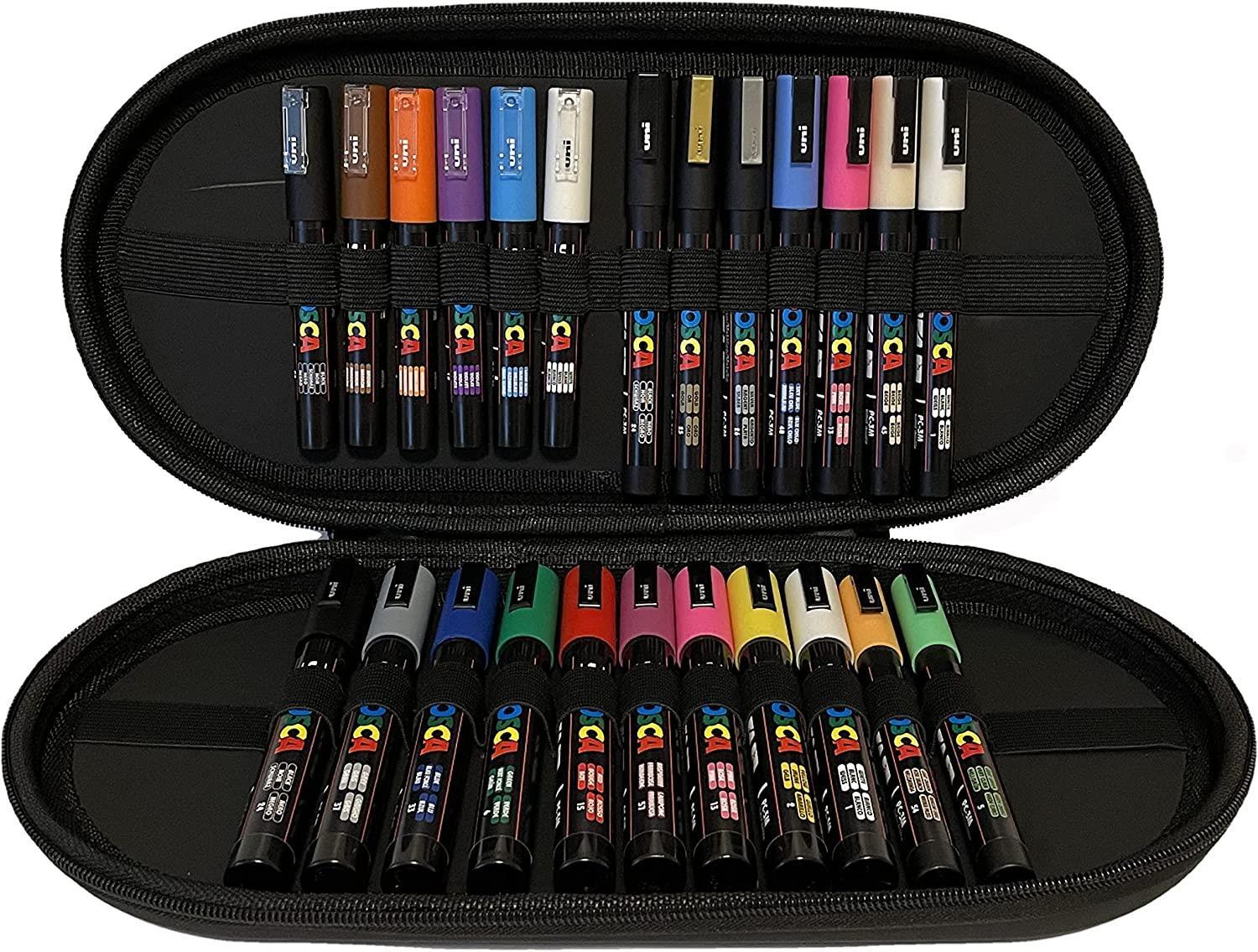 Uni POSCA Paint Marker Assorted Case Set of 24 colours | eBay