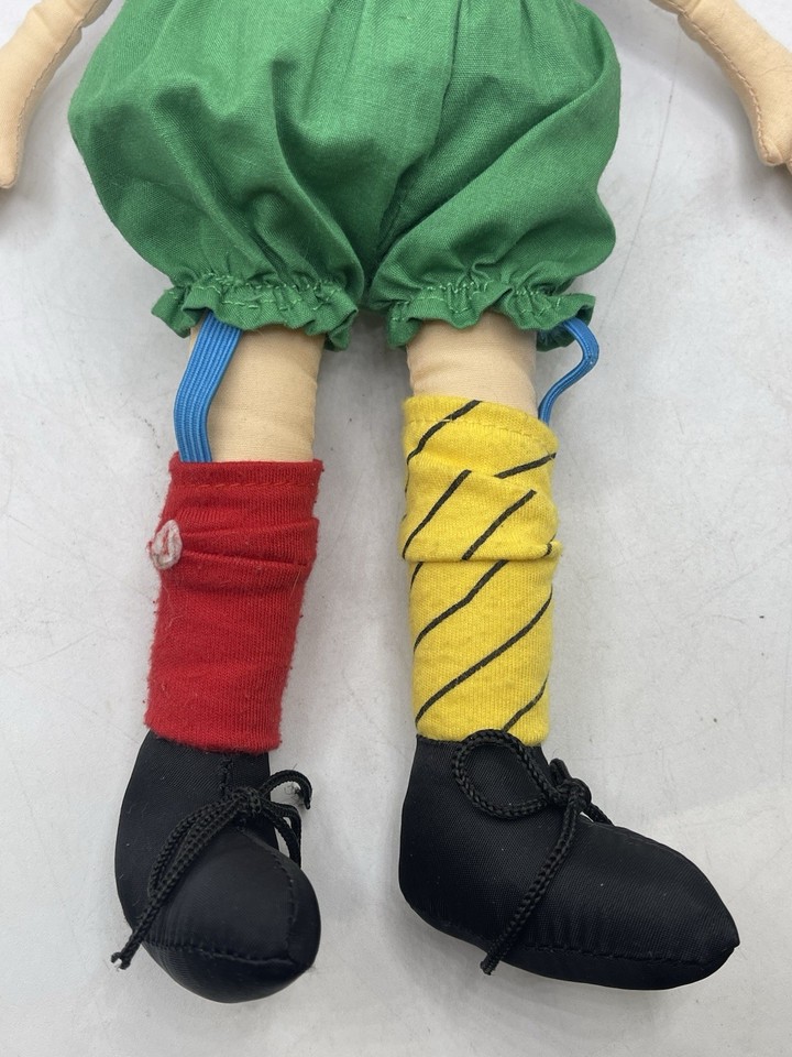 13” Vintage Pippi Longstocking Character Soft Plush Doll w/ Clothes | eBay