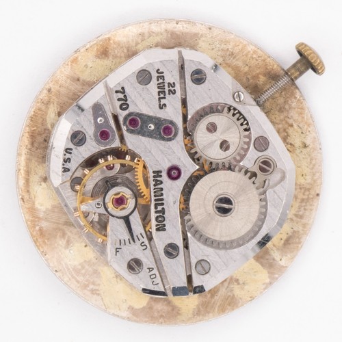 Vintage Hamilton Caliber 770 22-Jewel Wristwatch Movement, Runs | eBay