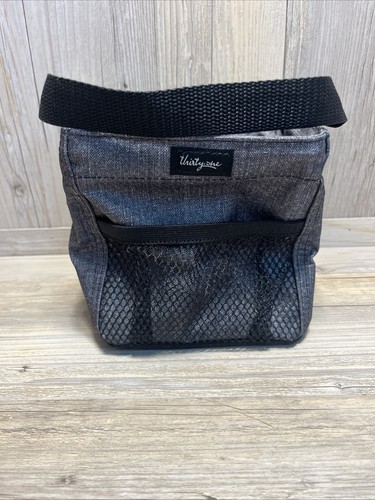 Thirty One Littles Carry-All caddy Mini Utility Tote Bag NEW Charcoal ...