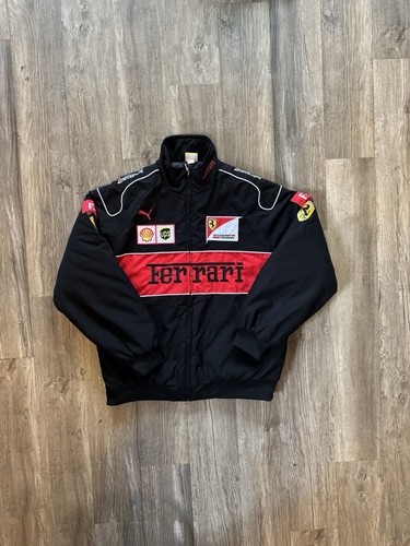 vintage Ferrari Scuderia Shell OMP Formula F-1 Racing Jacket Archival ...