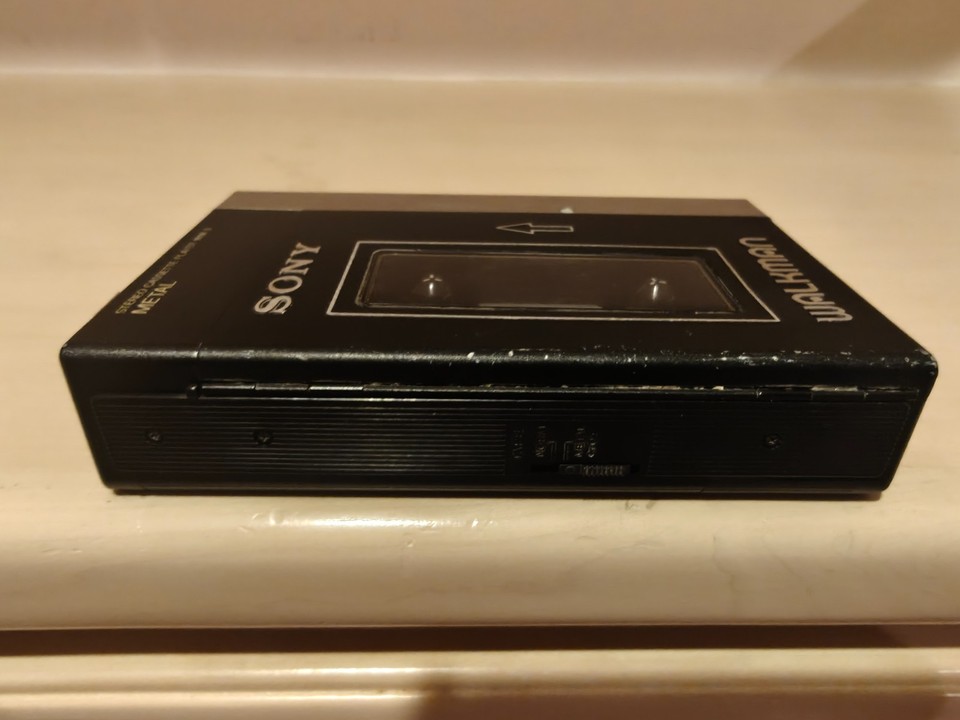 Working Sony WM-3 Walkman with Original Case, New Belts and Idler Tires ...