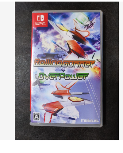 USED Nintendo Switch Rolling Gunner + Over Power Mobius with box from ...