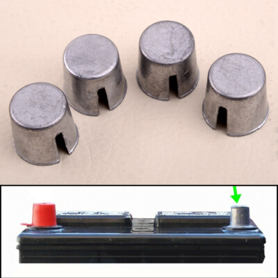 4pcs Car Battery Lead Post Shims Fix Repair Worn Posts Loose Fitting ...