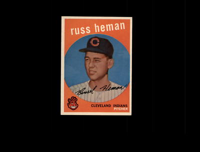 1959 Topps 283 Russ Heman RC White Back EX-MT #D808143 | eBay