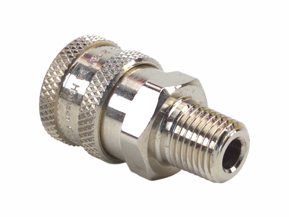 Hansen LL2-S15 2-ST Stainless Steel 1/4" Quick Disconnect Coupling ...