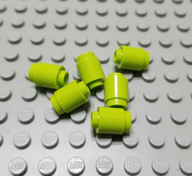 New LEGO Lot of 6 Lime Green 1x1 Friends Creator Round Brick Pieces | eBay
