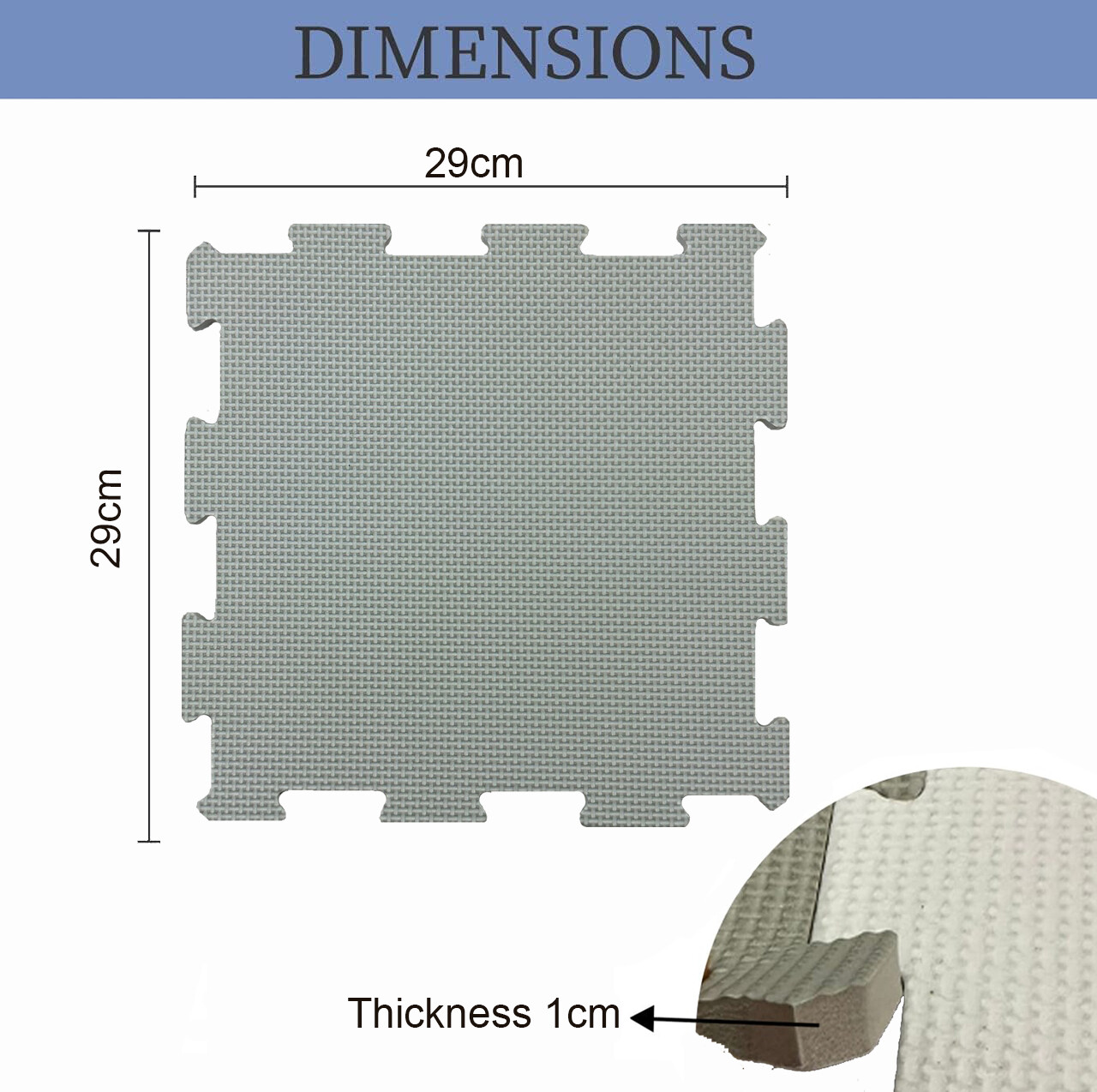 Interlocking Soft foam Play Mats For Children Baby Play Room Garden ...