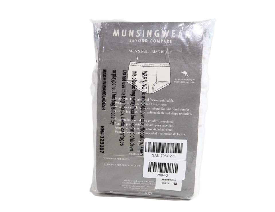 Men s Munsingwear MW21X Big Man Comfort Pouch Full Rise Brief - 2 pk ...