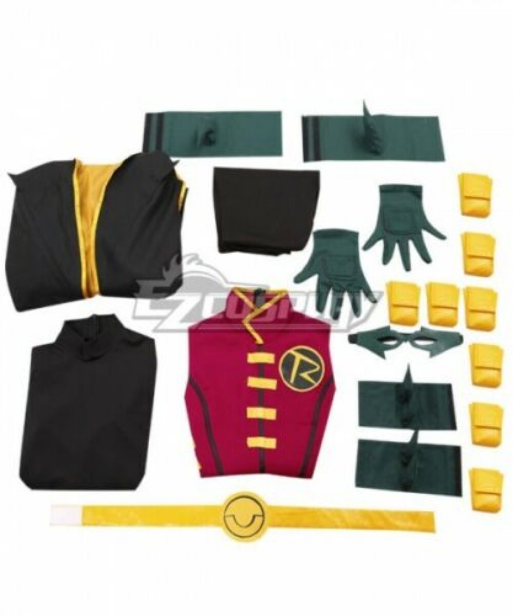 DC Batman Damian Wayne Robin Cosplay Costume | eBay