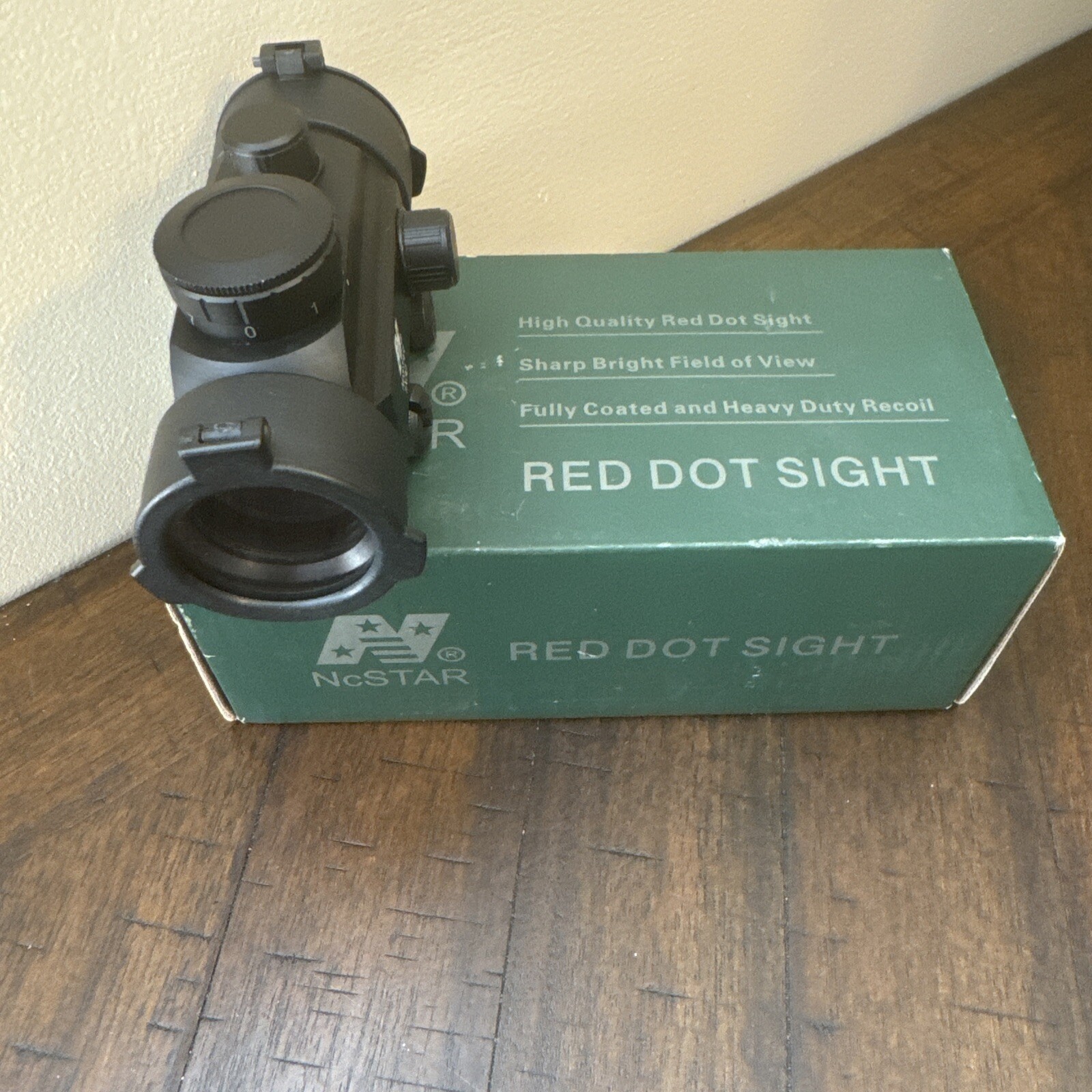 NcSTAR Compact Scope 1x30mm w/ Red Illuminated Hunting Sight Scope ...