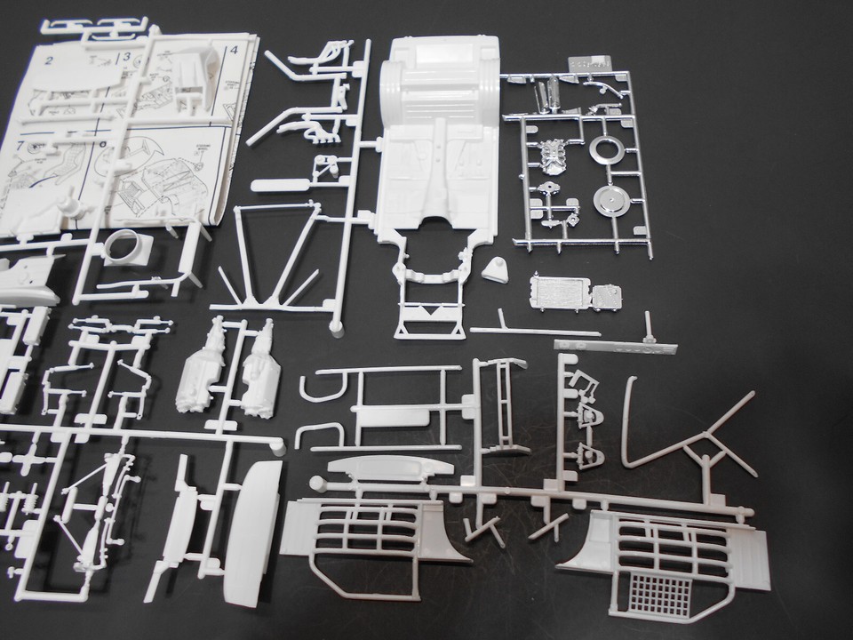 DONOR CHASSIS #5 - NASCAR FORD STOCK CAR CHASSIS KIT - NO WHEELS ...