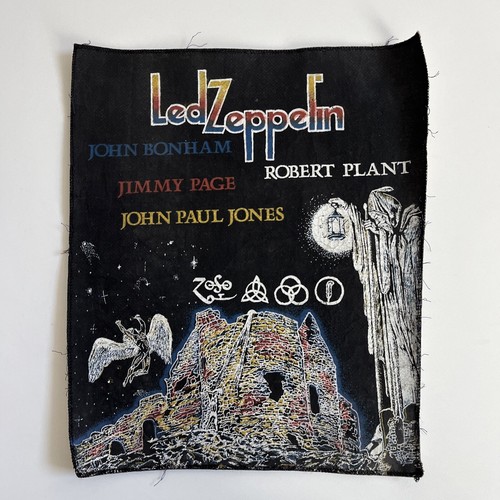 Led Zeppelin Back Patch The Hermit ZOSO Swan Song Plant Page Bonham ...