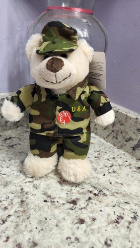 Vintage Dan Dee Collectors Choice Teddy Precious Army Plush Bear 12 ...