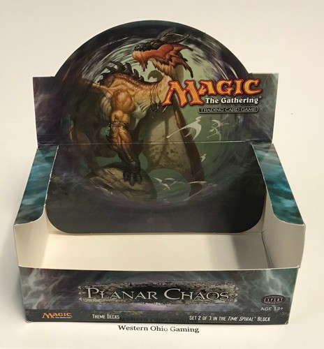 Magic the Gathering EMPTY Planar Chaos Theme Deck Box READ USED MTG TCG ...