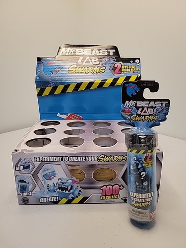 Mr Beast Lab SWARMS TEST TUBE 1 Count *NEW* 1" Micro Beasts Inside 2024 ...