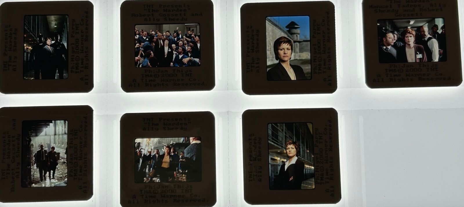 Original Set of 7 "The Warden" TV Show 35mm Promo Slides - Ally Sheedy ...