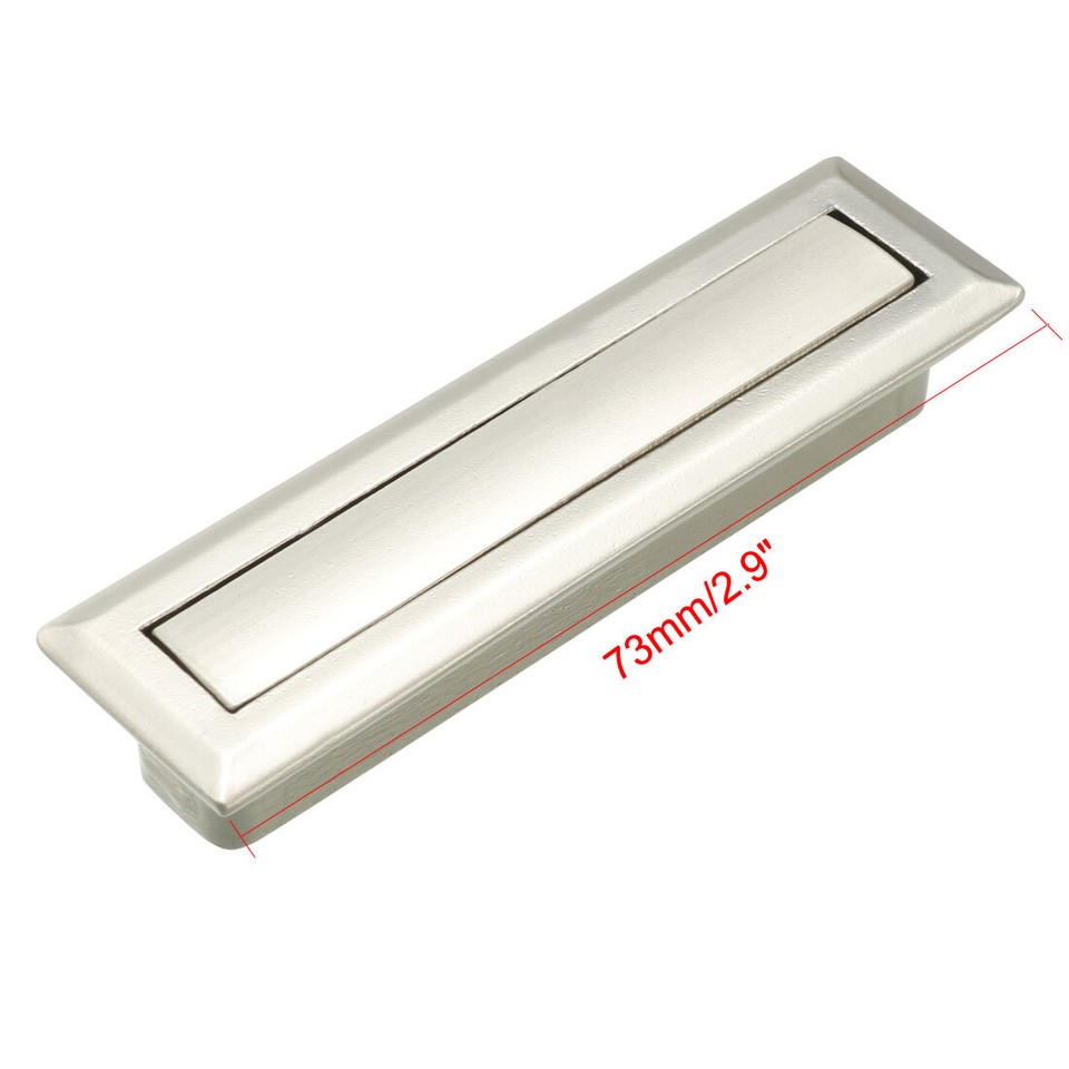 Door Drawer Push Out Concealed Ring Flush Recessed Pull Handle | eBay UK