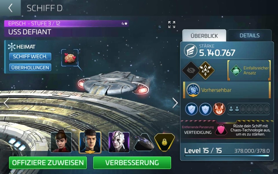 Star Trek Fleet Command - STFC Account Lvl 41 Server EU-181 Senate ...